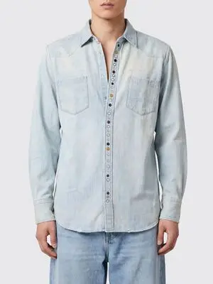 GOLDEN GOOSE Embroidered Cotton Shirt With French Collar