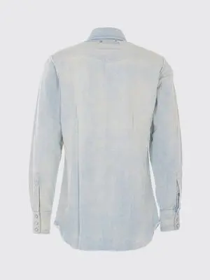 GOLDEN GOOSE Embroidered Cotton Shirt With French Collar