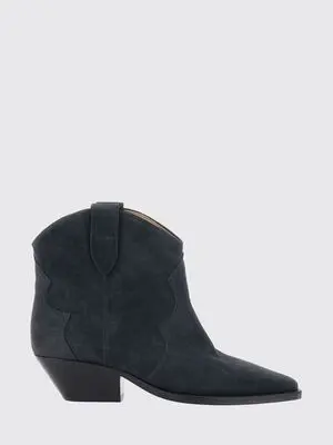 Isabel Marant Étoile Isabel Marant Dewina Ankle Boots In Suede Black