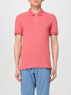 Lacoste Polo Shirt Men Coral