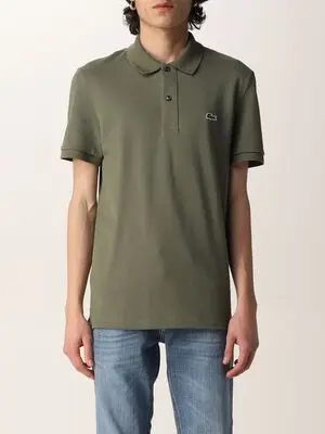 Lacoste Polo Shirt Men Kaki