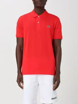 Lacoste Polo Shirt Men Red