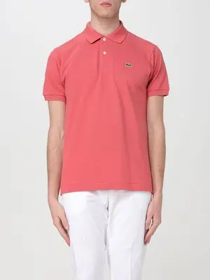 Lacoste Polo Shirt Men Coral