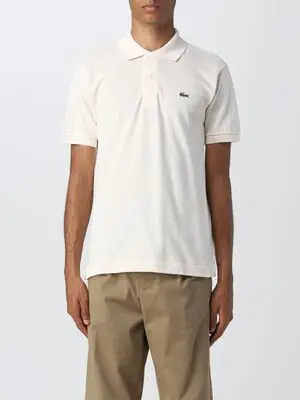 Lacoste Polo Shirt Men Cream