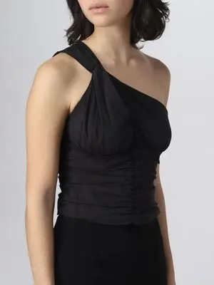 Pinko One-shoulder Ruched Top