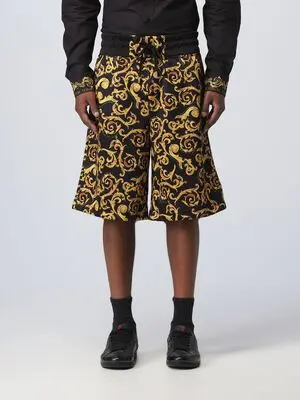Versace Printed Shorts - Black