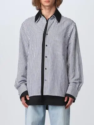 Bottega Veneta Shirt In Cotton And Linen - White