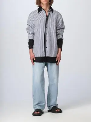 Bottega Veneta Shirt In Cotton And Linen