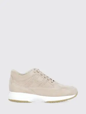 Hogan Interactive Suede Sneakers - Beige