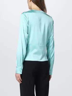 Pinko Draped V-neck Blouse - Green