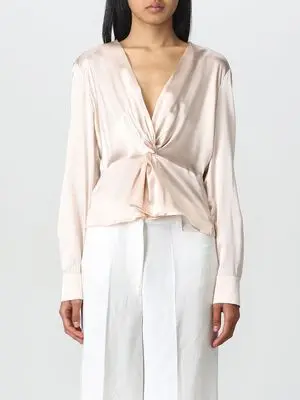 Women's Silk V-Neck Blouses
