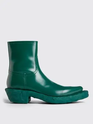 Camper Zip Up Boot - Green