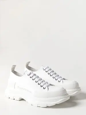 Alexander McQueen Canvas Sneakers - White