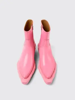 Camper Ankle Boots - Pink