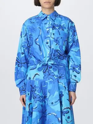 Marni Graphic Print Cotton Poplin Shirt