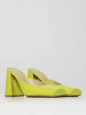 Bottega Veneta Leather Pumps - Lime