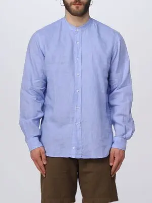 Aspesi Shirt Men Gnawed Blue