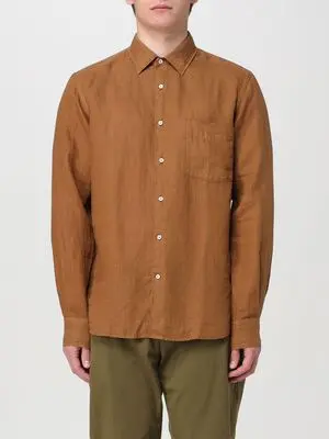 Aspesi Linen Shirt Brown