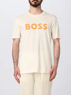 BOSS T-shirt Men Sand