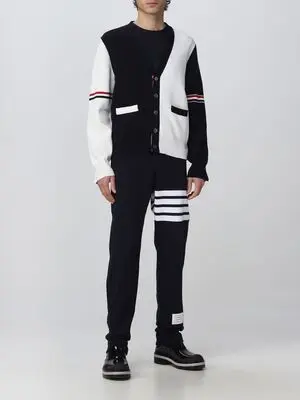 Thom Browne Cotton Cardigan - Blue