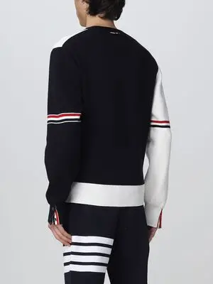 Thom Browne Cotton Cardigan - Blue
