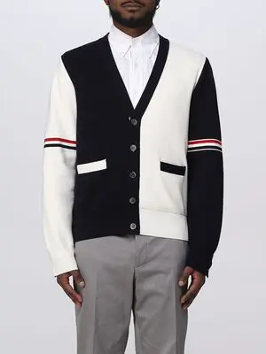 Thom Browne Thom Browne Cotton Cardigan White