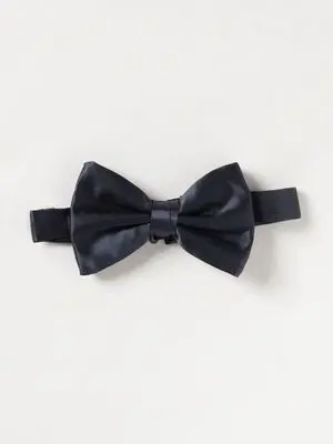Emporio Armani Silk Bow Tie - Blue
