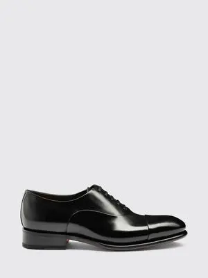 Santoni Brogue Shoes - Black
