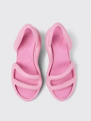 Camper Kobarah Rubber Heeled Sandals - Pink
