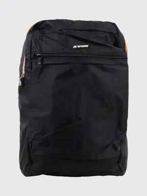 K-WAY Waterproof Ripstop Nylon Backpack With Laptop Compartment - Black