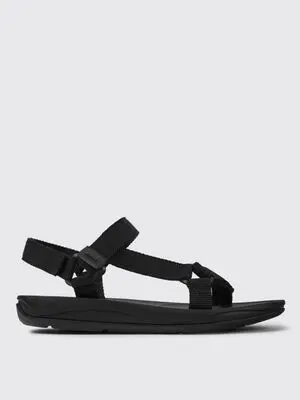 Camper Match Heeled Sandals In Recycled Pet - Black