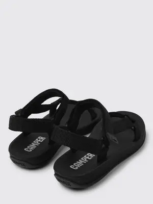 Camper Match Heeled Sandals In Recycled Pet - Black