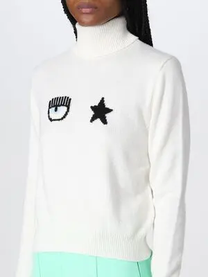 CHIARA FERRAGNI Sweater - White