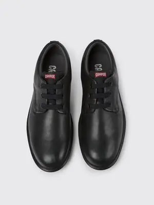 Camper Lace-up Brogue Shoes - Black