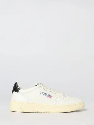AUTRY Autry Medalist Bicolour Leather And Suede Low Top Trainers White