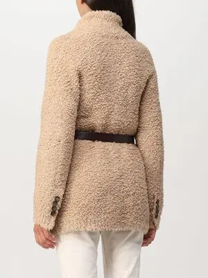 Brunello Cucinelli Textured Belted Jacket