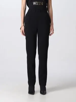Moschino Tailored Pants With Button Detailing