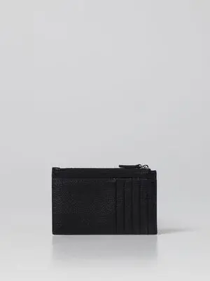 Balenciaga Grained Leather Credit Card Holder