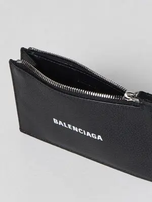Balenciaga Grained Leather Credit Card Holder