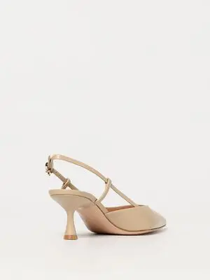 GIANVITO ROSSI Pointed Slingback Pumps - Sand