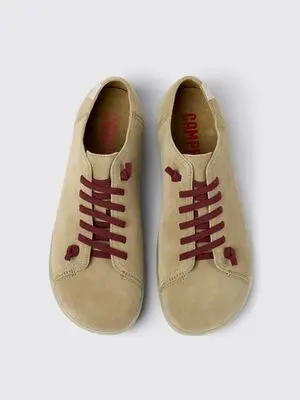 Camper Peu Leather Sneakers - Beige