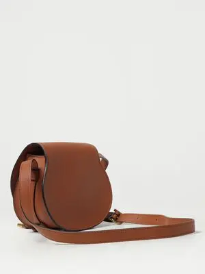 Chloé Marcie Grained Leather Bag - Brown