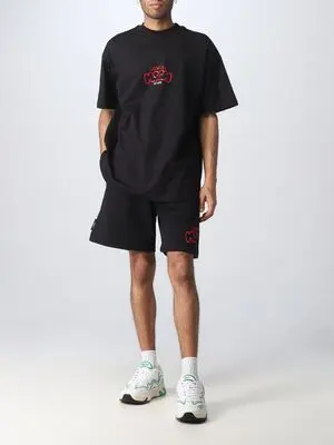 MSGM Cotton Shorts - Black