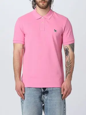 Paul Smith Polo Shirt Men Pink