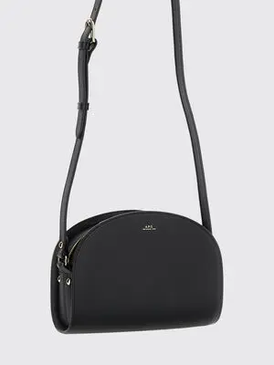 A.p.c. Half-moon Crossbody Bag - Black