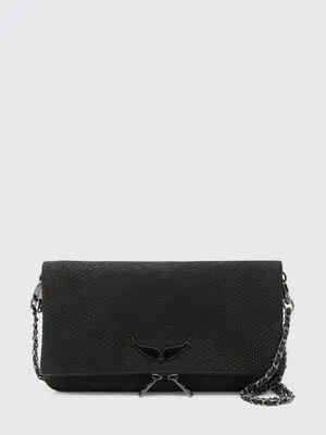 Zadig&Voltaire Clutch With Chain Strap - Black
