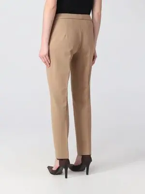 Max Mara Viscose Blend Pants - Camel
