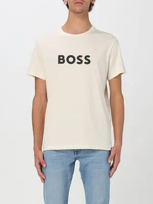 BOSS T-shirt Men Ivory