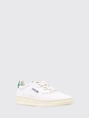 AUTRY Medalist Low Top Leather And Suede Trainers - Grass Green