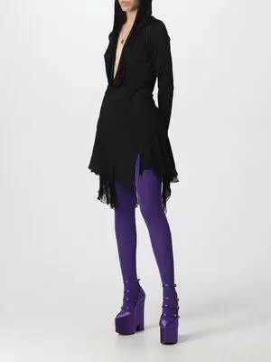 Versace Chiffon Skirt - Black